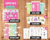 Printable Reward chart / Printable Chore chart / Editable PDF ...