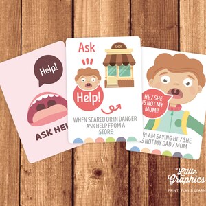 Safety Rules - Crossing Street - Ask Help - Etsy