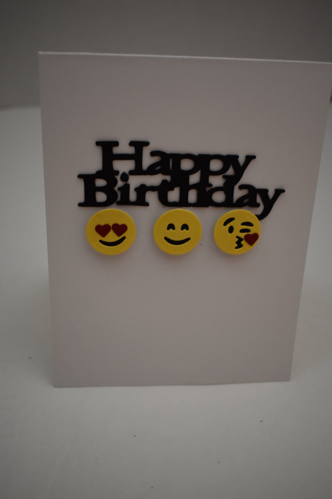 Happy Birthday Emoji Greeting Cards - Etsy