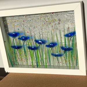 Box Framed - Alice - Corn Flower - 26.5 X 20.5 Cms - Etsy