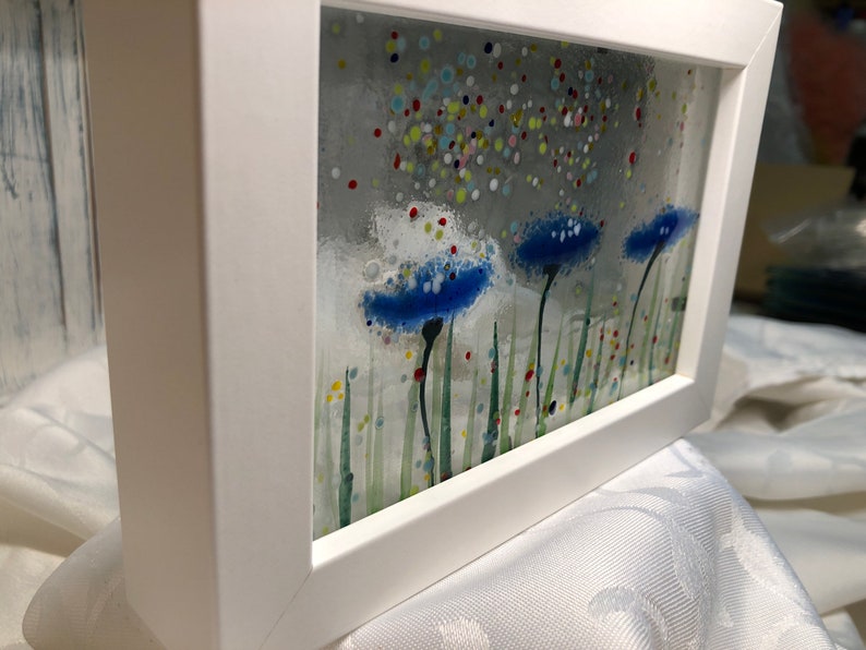Box Framed - Alice - Corn Flower - Etsy