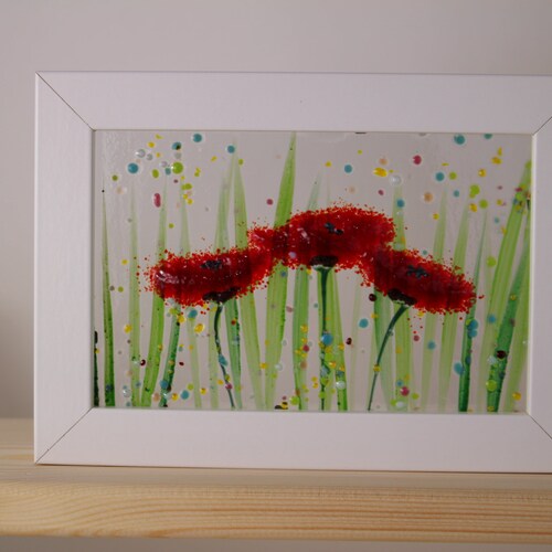 Box Framed Square Alice Corn Flower - Etsy