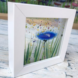 Box Framed Square - Alice - Corn Flower - Etsy