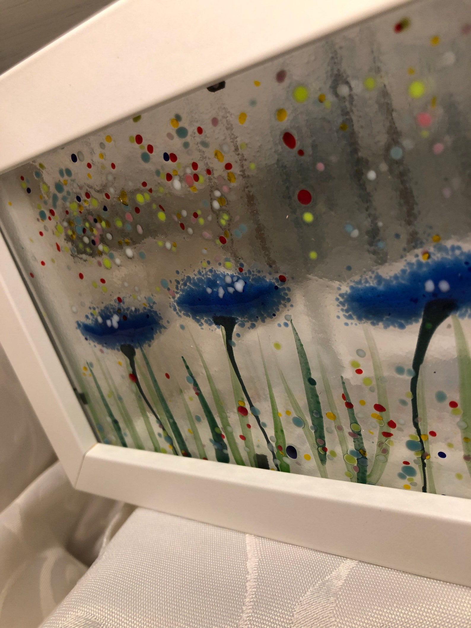 Box Framed Alice Corn Flower | Etsy