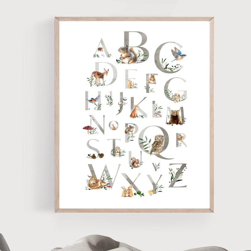 Woodland Nursery - Etsy