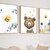 Animal ABC Poster Woodland Alphabet Printable Wall Art Woodland Nursery ...