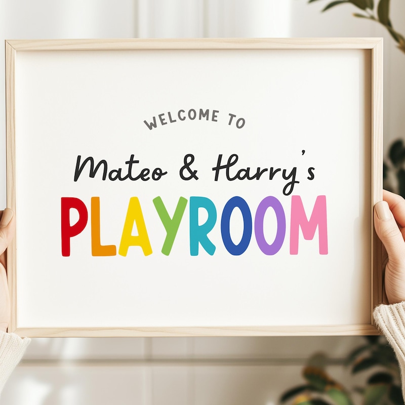 Play Room Sign - Etsy