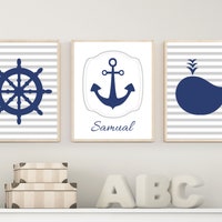 Nursery Mood Board |sailboat Inspo | Interior Design Service | Instant ...