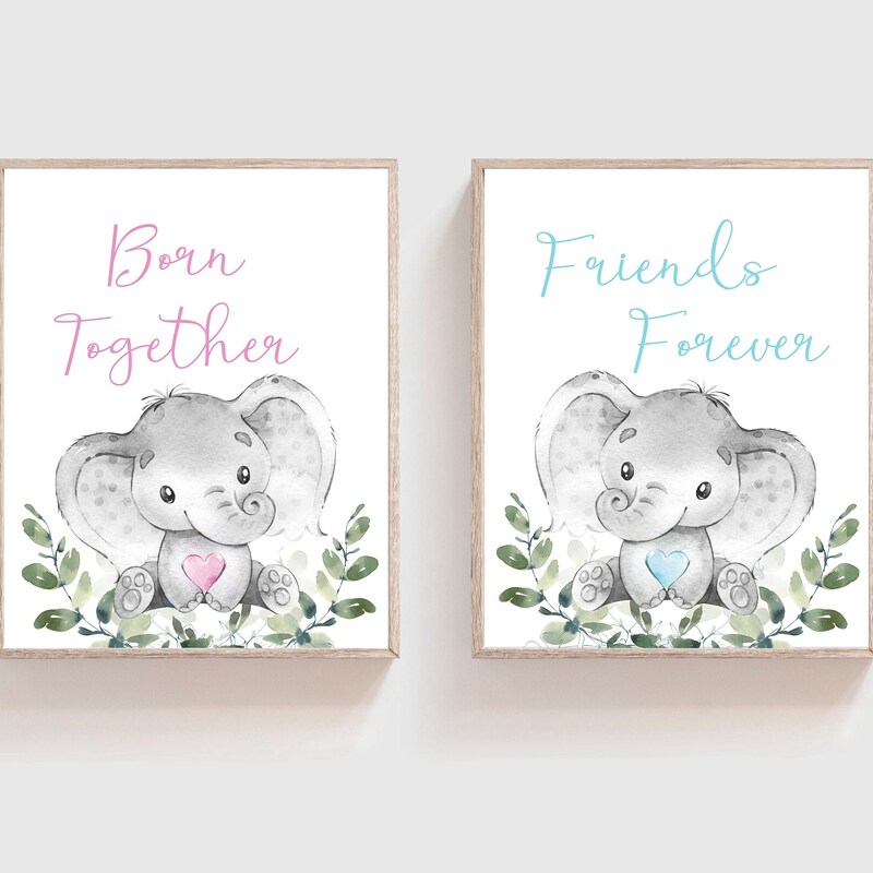 Twin Nursery Decor - Etsy