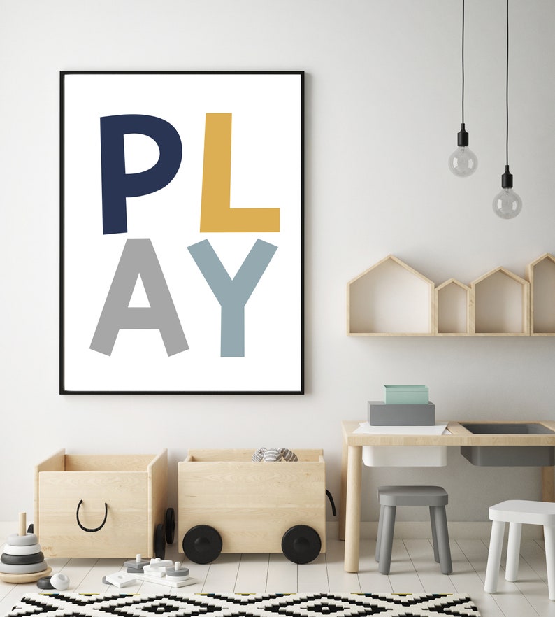 Playroom Art Print - Play Quotes - Play Prints - Play Art - Quotes for ...