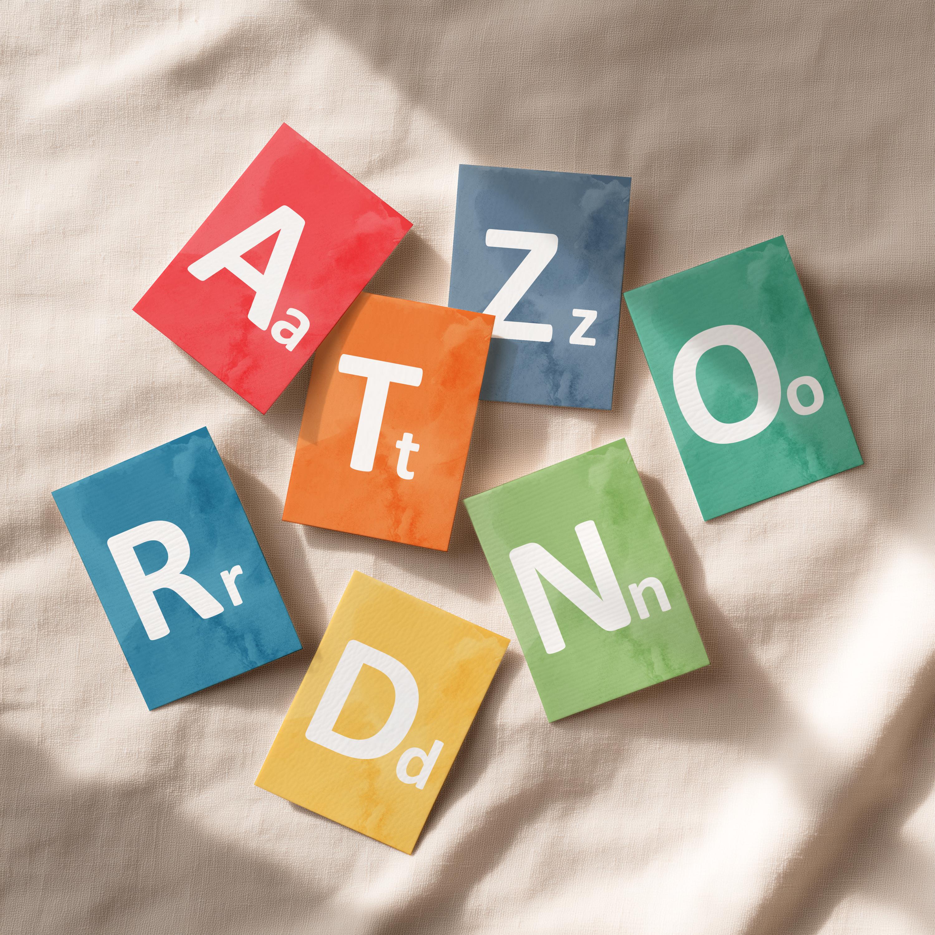 Alphabet Flashcards for Kids – Colorful ABC Printable Flashcards ...