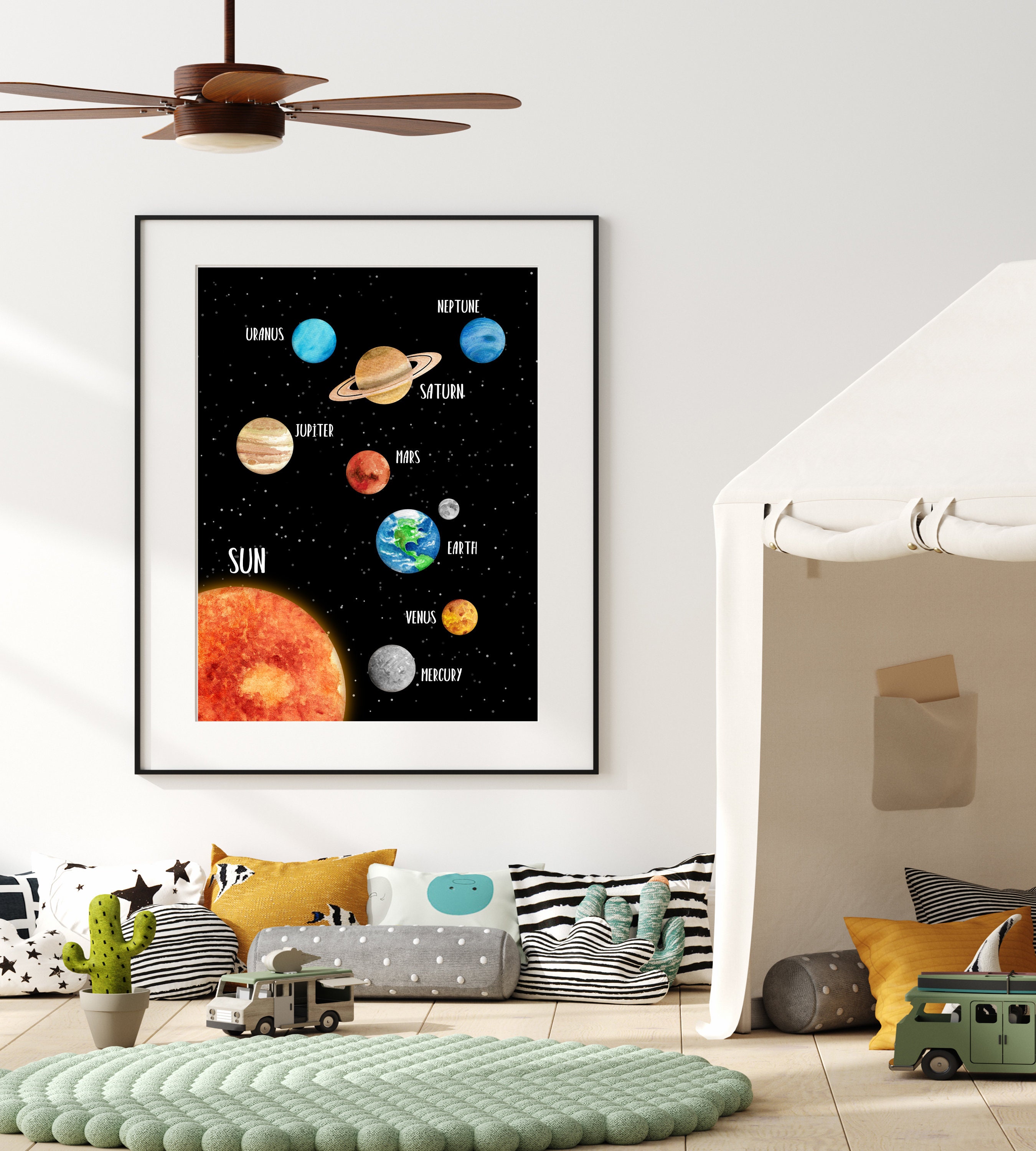 Solar System Inner Fan Art