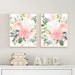 Farmhouse Nursery Decor Blush Pink Florals Pink Flowers - Etsy