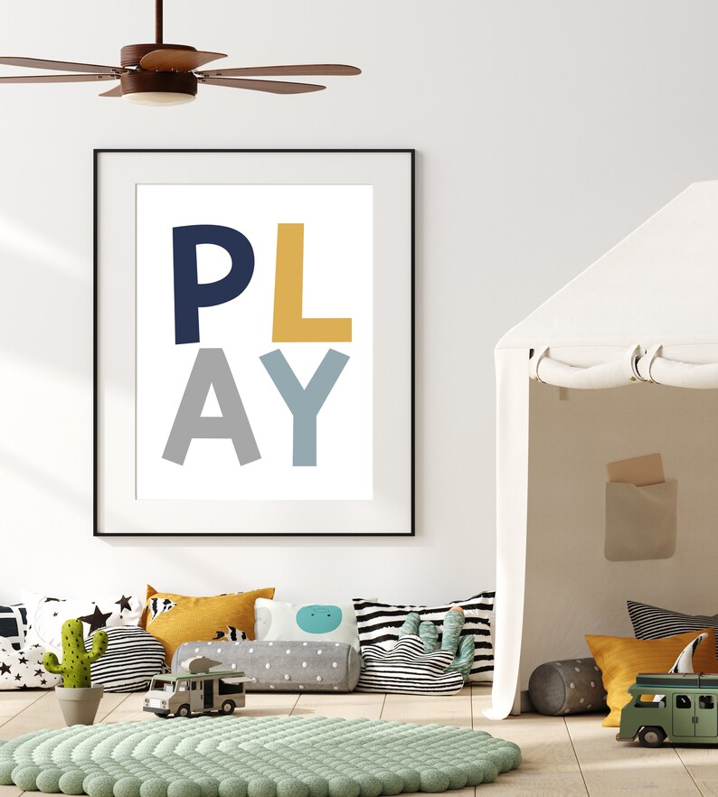 Playroom Art Print - Play Quotes - Play Prints - Play Art - Quotes for ...
