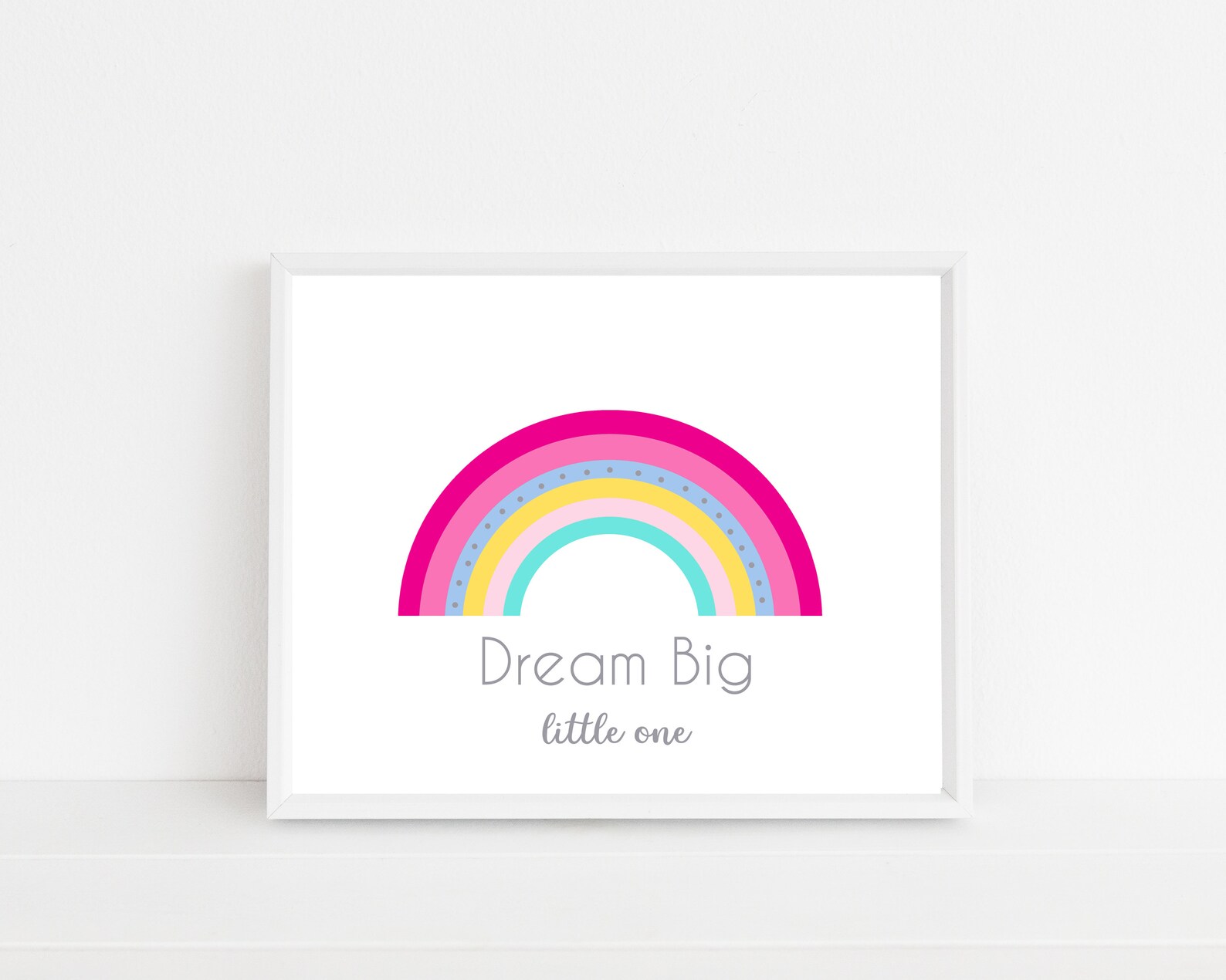 Rainbow Wall Art Rainbow Printable Wall Art Rainbow Print - Etsy