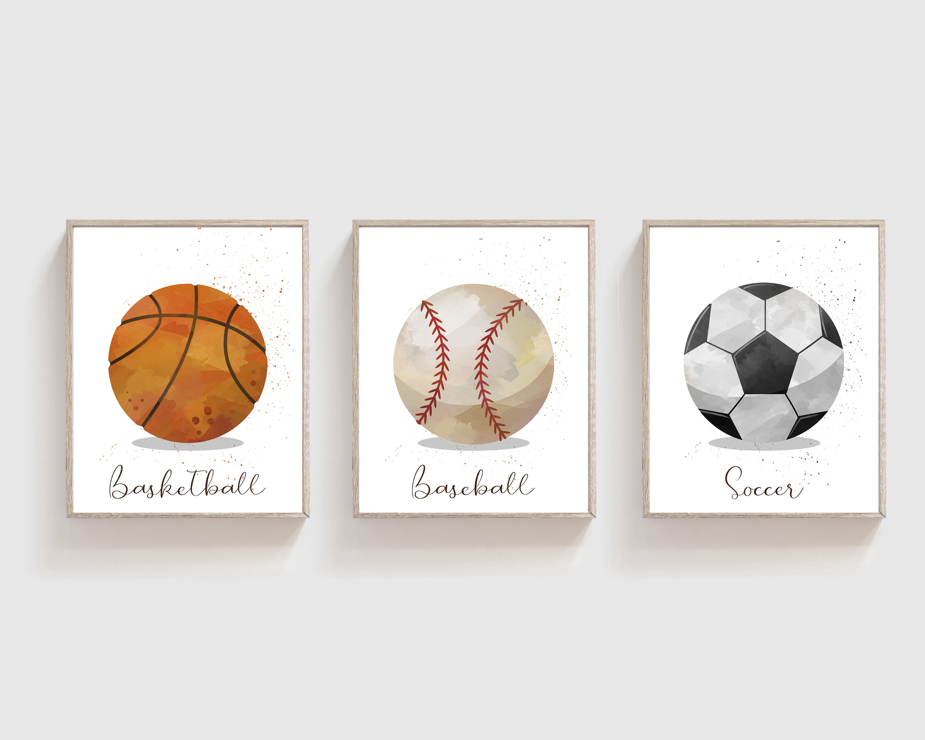 Sports Poster Sport prints Printable sports art Boys | Etsy