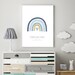 Baby Boy Rainbow Printable - Blue Rainbow Print - Baby Boy Nursery ...