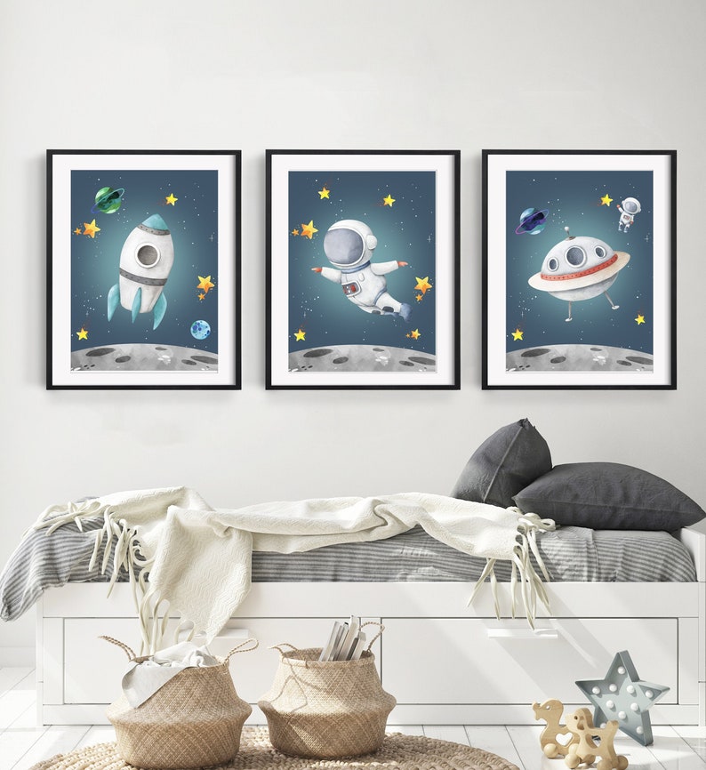 Space Wall Art Space Themed Prints Space Printable Art - Etsy