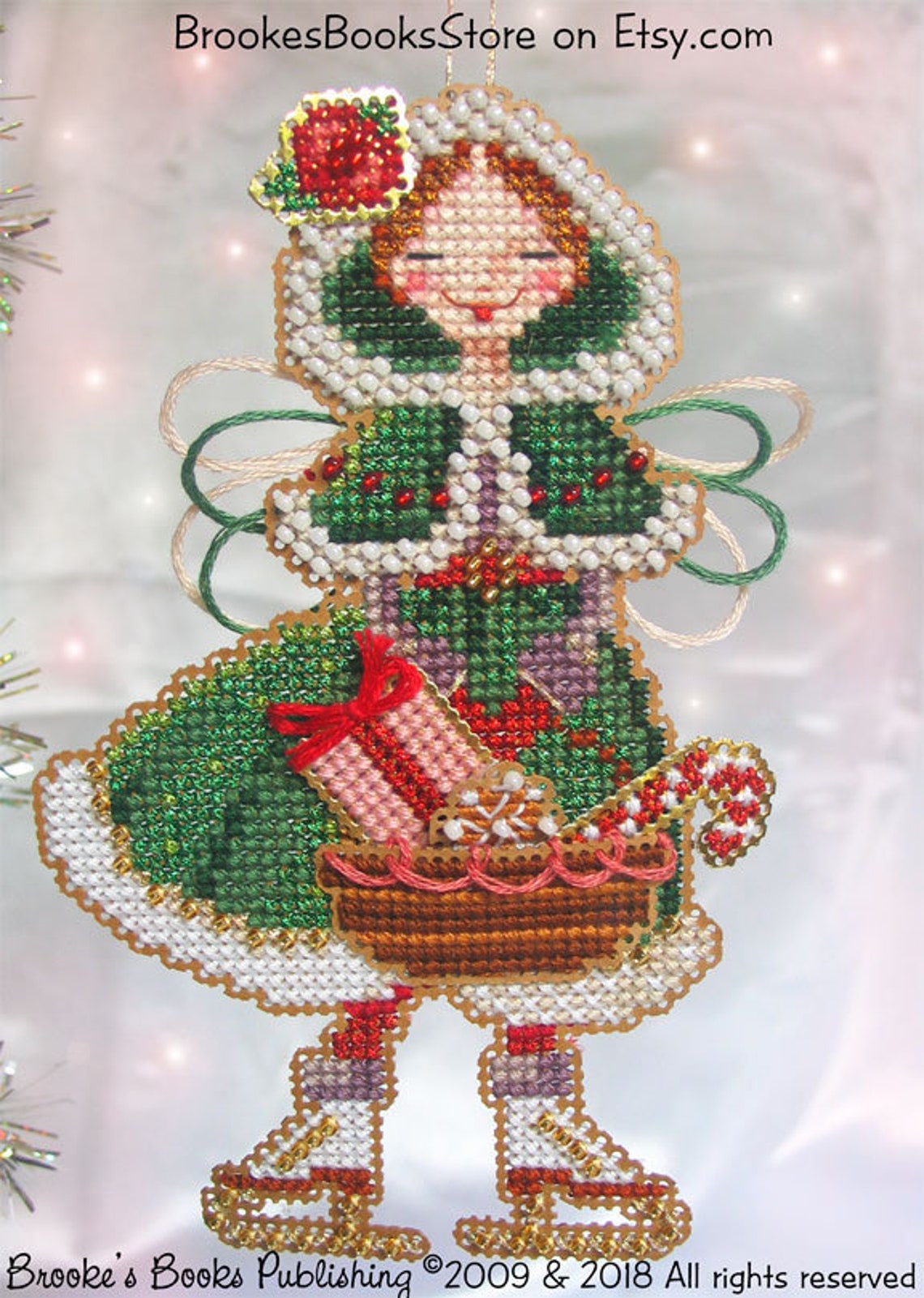 Brooke's Books Little Dickens Spirit of Christmas Present - Etsy