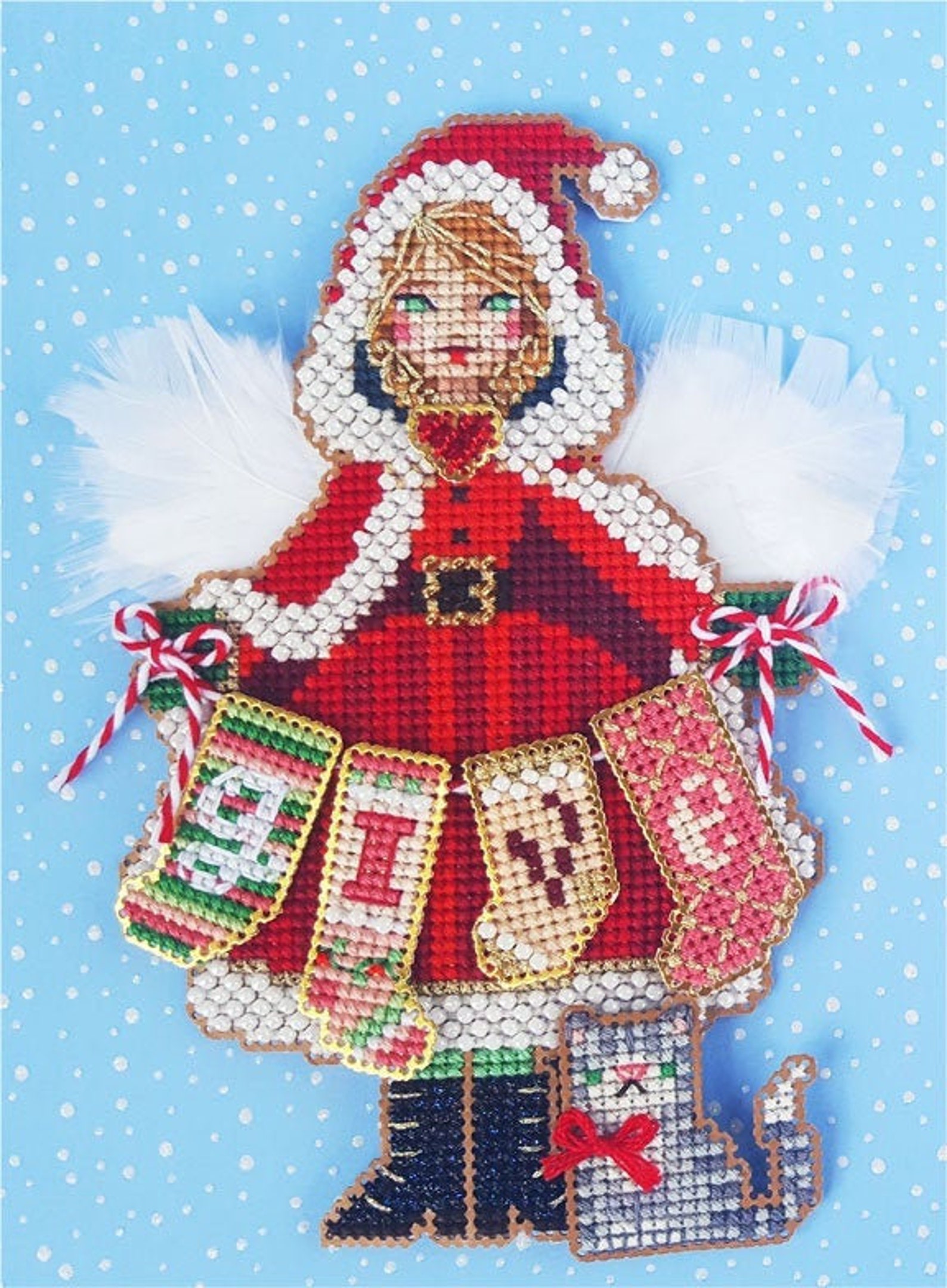 Brooke's Books Angel of Generosity Ornament INSTANT DOWNLOAD .pdf Cross ...