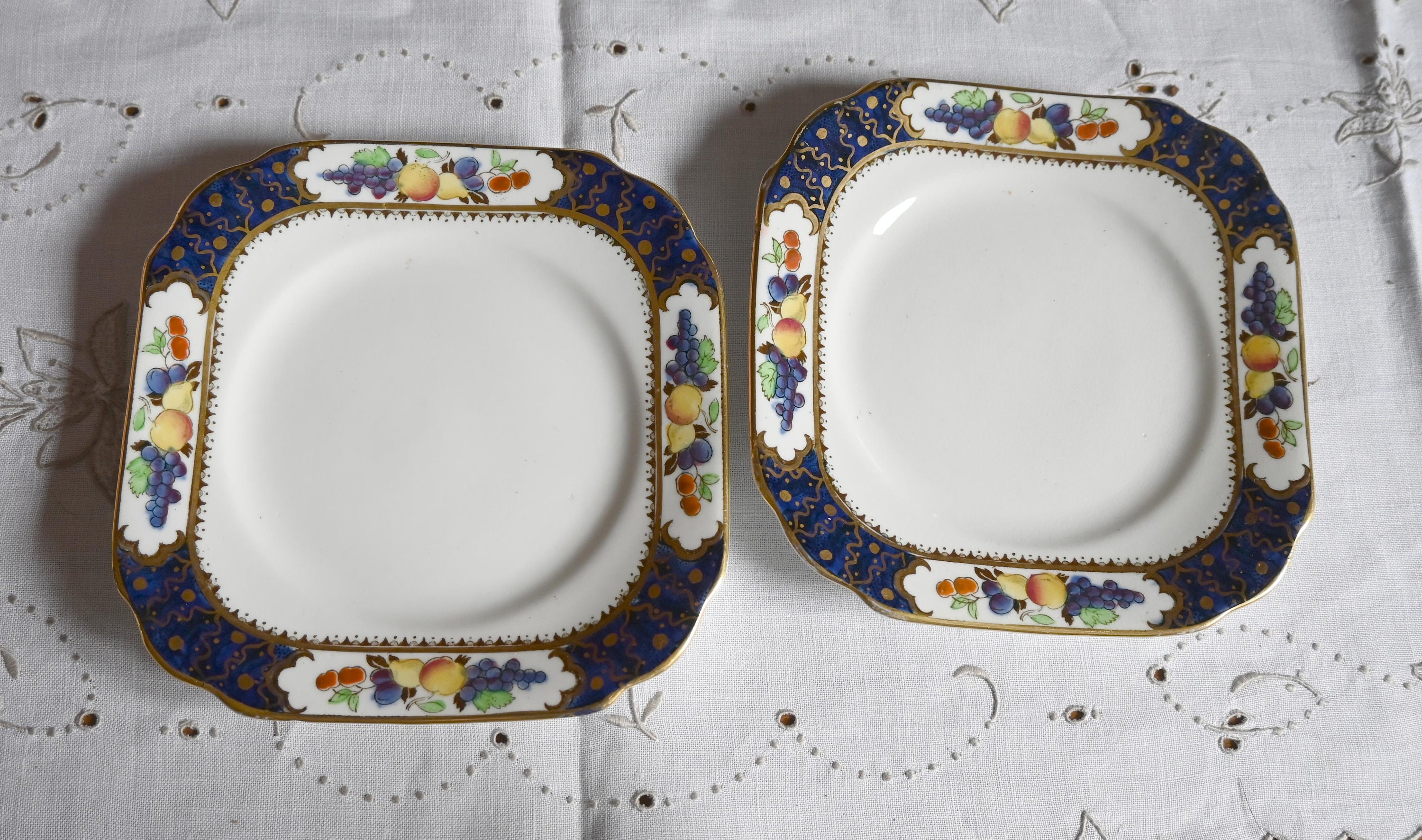 Fenton England Side Plates Bone China - Etsy Australia