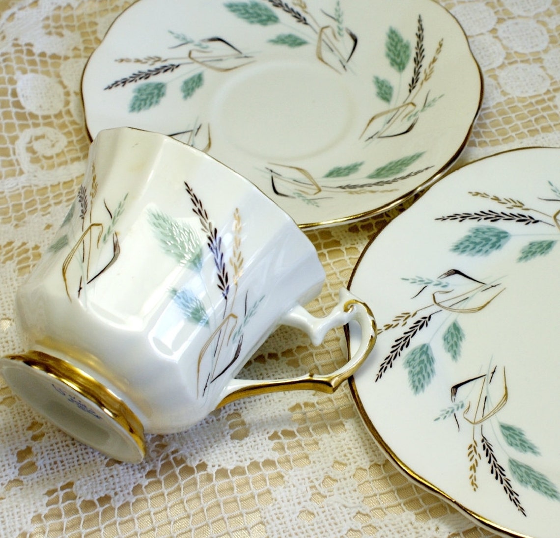 Taylor & Kent Elizabethan Fine English Bone China Tea Set | Etsy