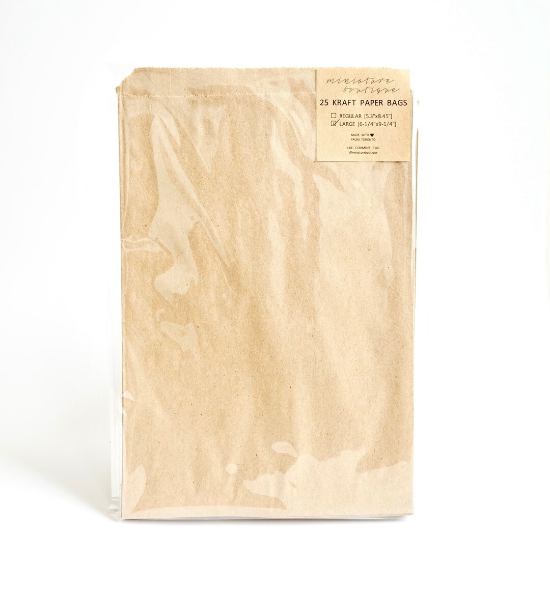 25 BLANK 6x9 Large Kraft Brown Paper Bags Wedding Favor Bags - Etsy