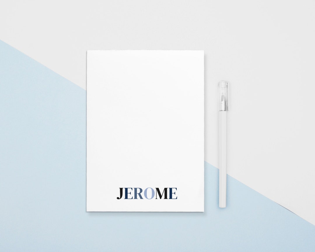 Personalized Name Notepads, Customized Notepads, Personalized ...