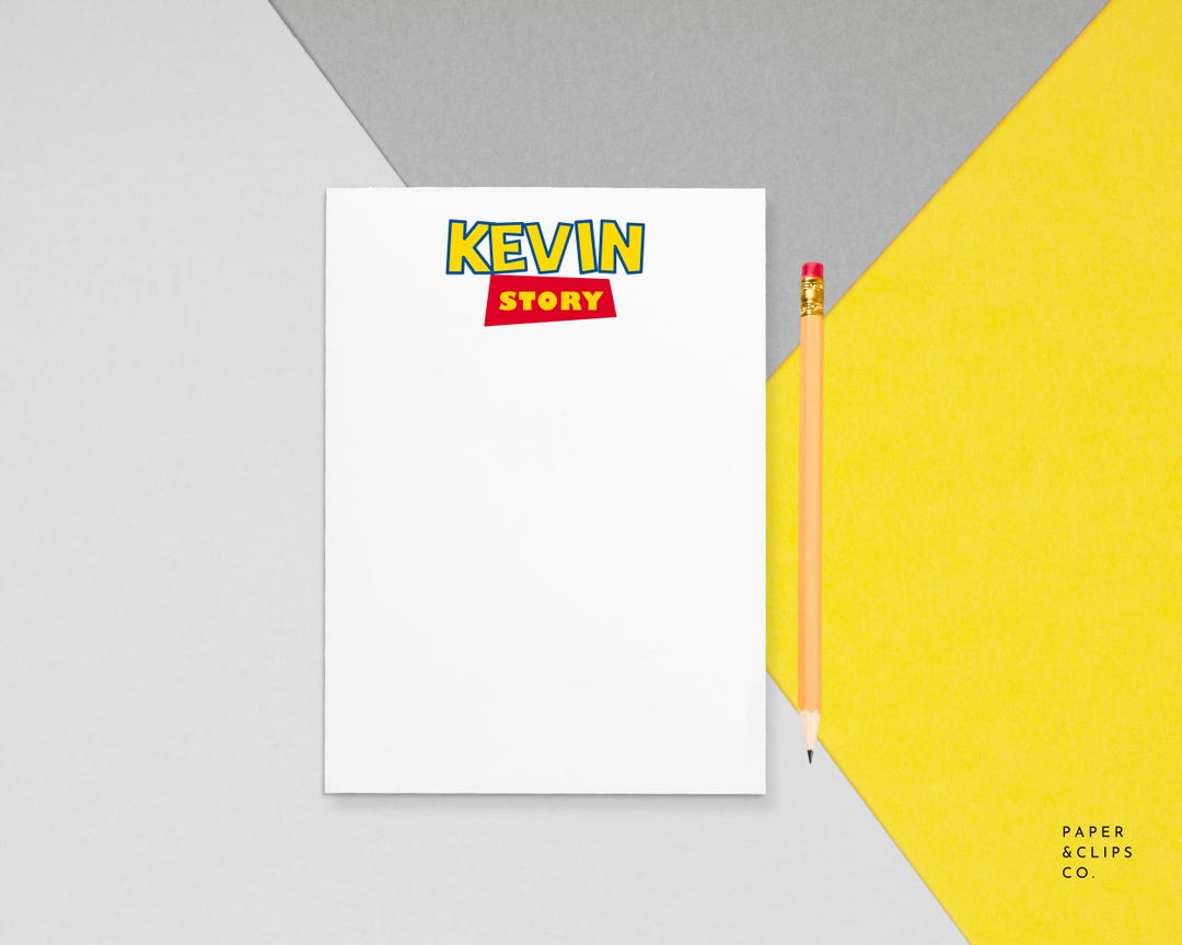 Personalized Toy Story Notepad - Gifts for Kids Teens Boys Girls ...