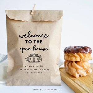 Welcome to the Open House Bakery Bags, Real Estate Mortgage Pop By ...
