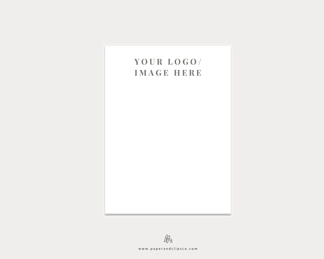 Your Logo Here, Custom Business Notepad, Personalized Business Notepad ...