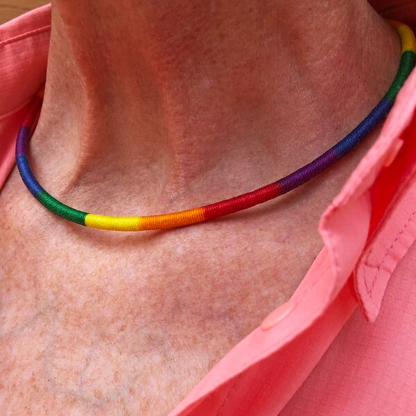 Pride Choker - Etsy