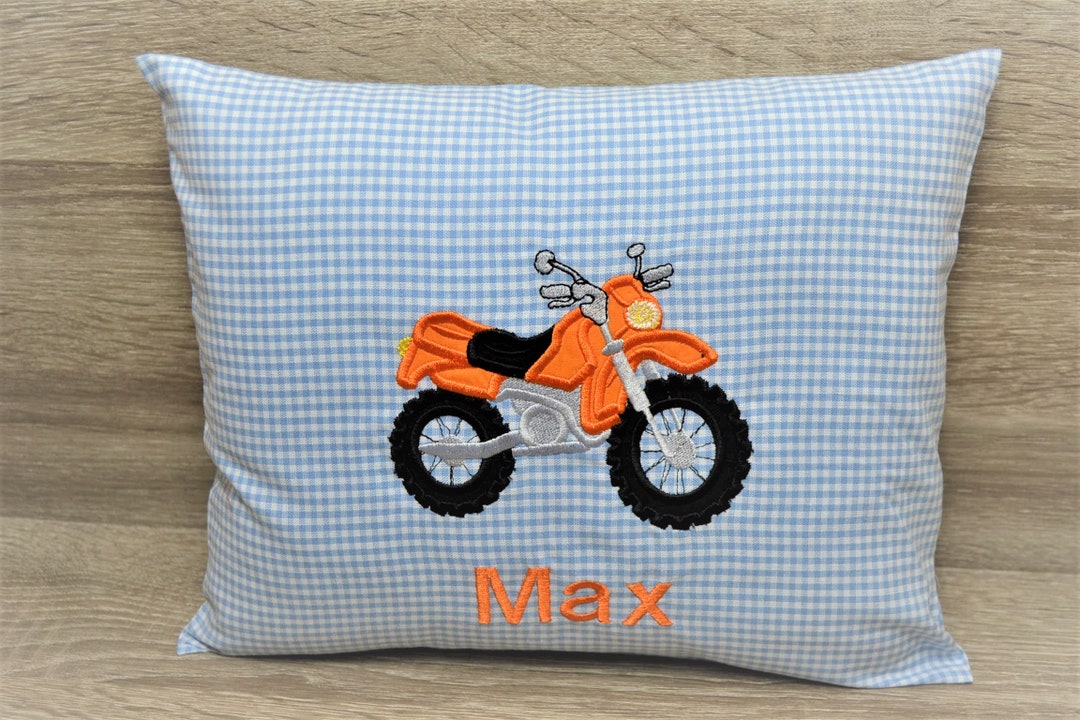 Pillow Motorcycle 30 X 25 Cm, Motorcycle Pillow, Enduro Pillow, Bike ...