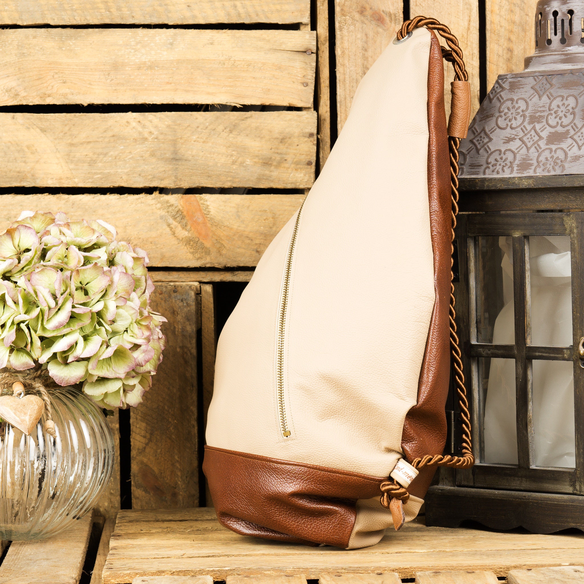 Echtleder handmade Rucksack