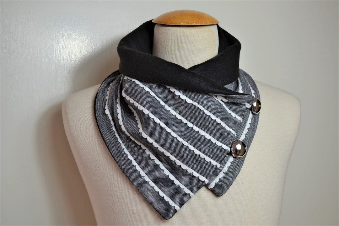 Button Loop Lace, Button Loops, Loops, Scarf, Scarf With Buttons ...