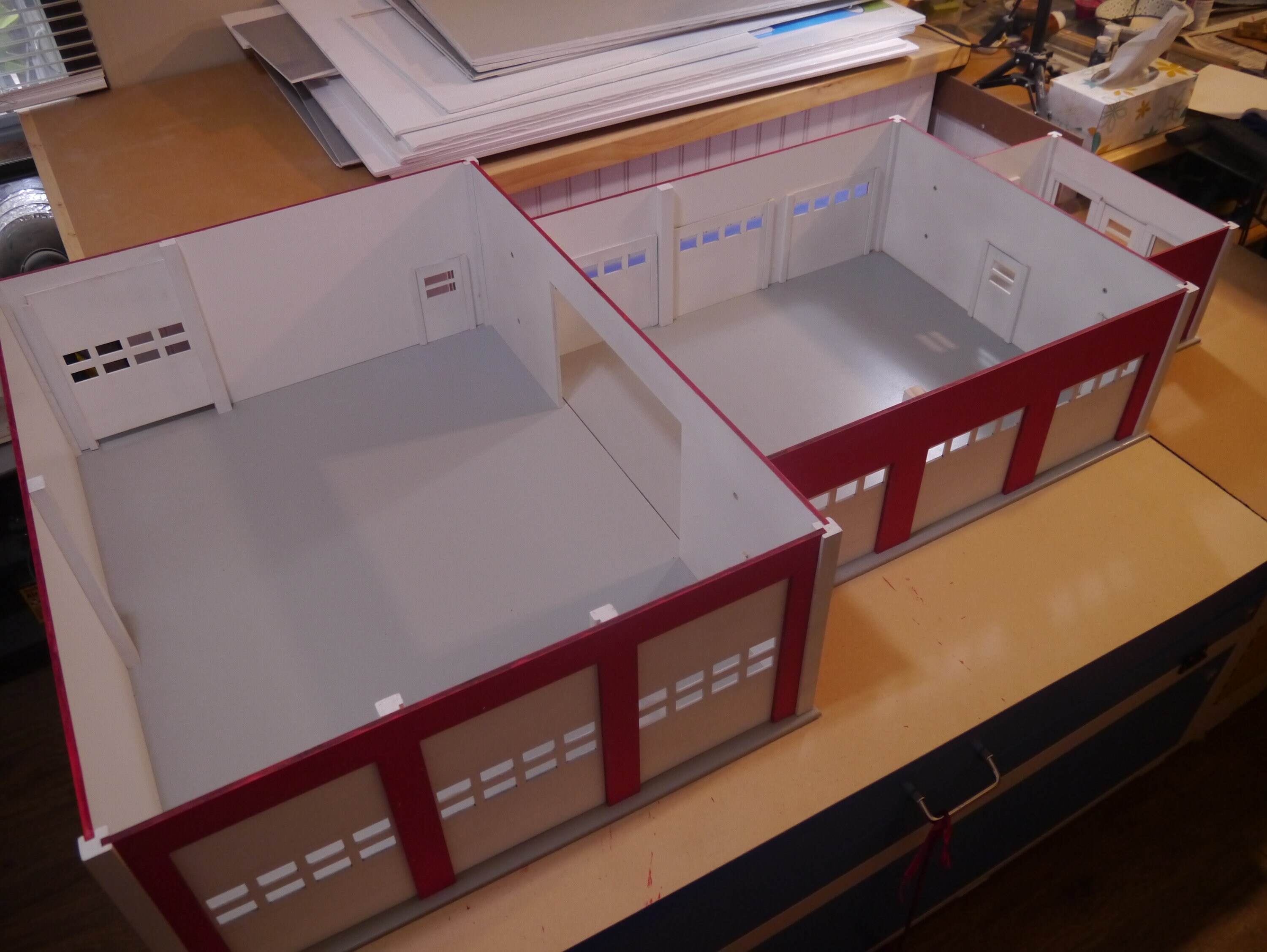 Custom Built Sturdy/quality Semi/truck/car Service Center Garage Easy ...