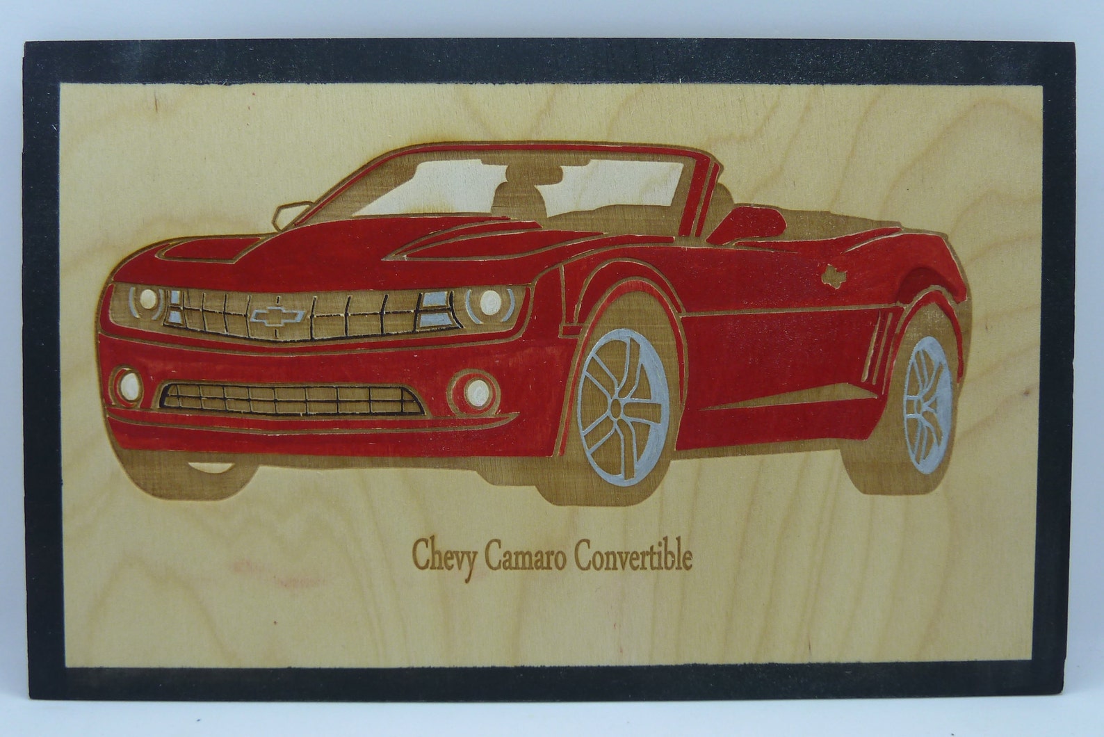 Laser Cut Wood Car Plaques-wall Art-counter Displays Chevy | Etsy