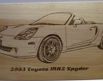 Toyota Mr2 Art - Etsy