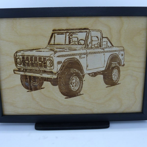 Wood Ford Bronco Model - Etsy