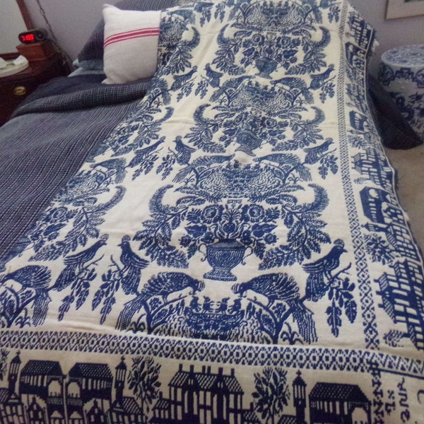 Antique Coverlet - Etsy