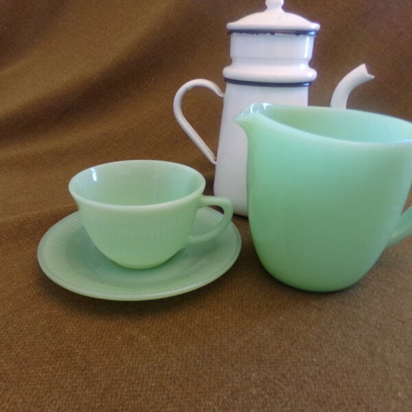 Jadeite Pitcher - Etsy