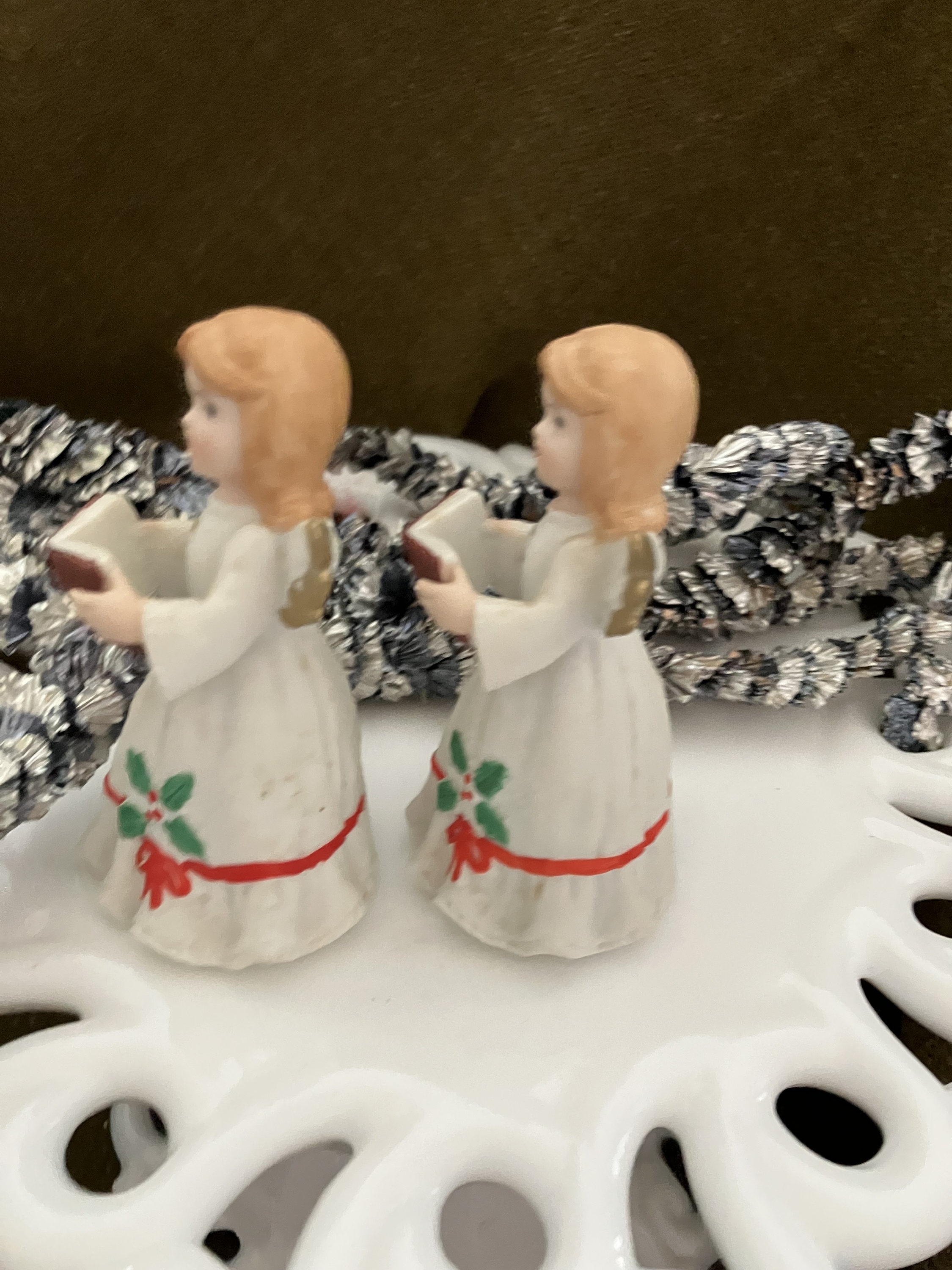 Vintage Lefton Christmas Angel Figurines - Etsy