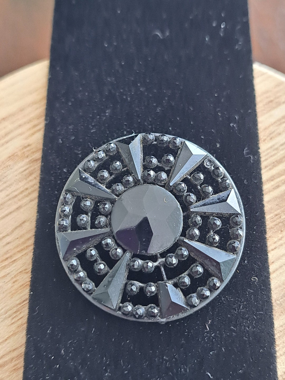 Victorian Jet Button, Unworn - Etsy