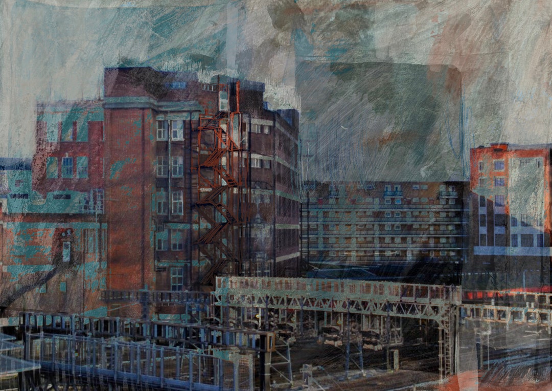 Bishops Bridge Road Giclée Print - Etsy