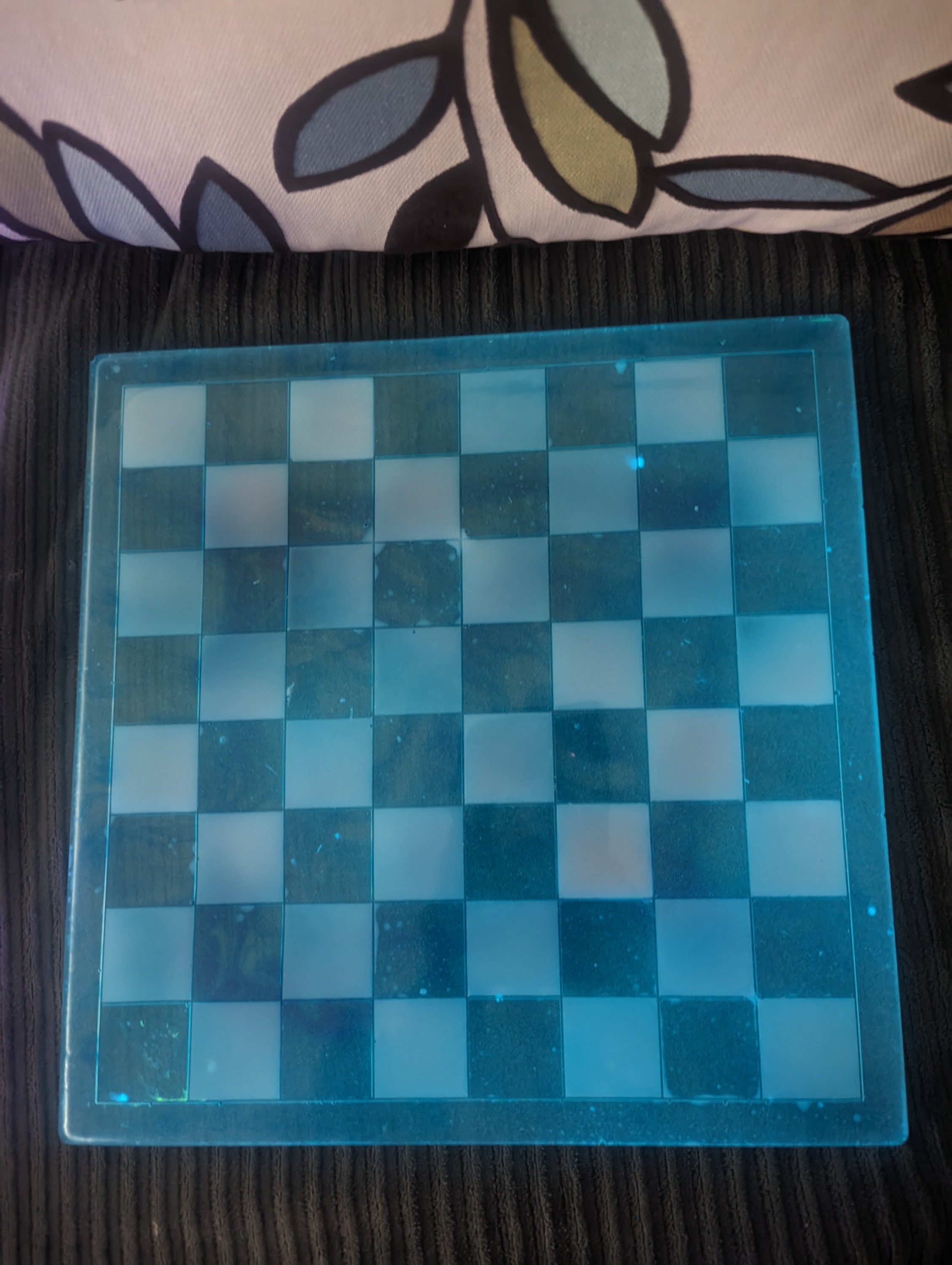 Handmade Glow in the Dark Chessboard - Etsy