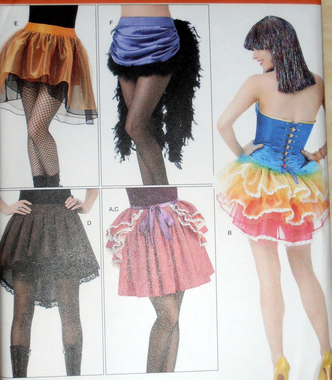Skirts and Bustles, Simplicity 1346, Costumes, Plus Size, Size 14 -22 ...