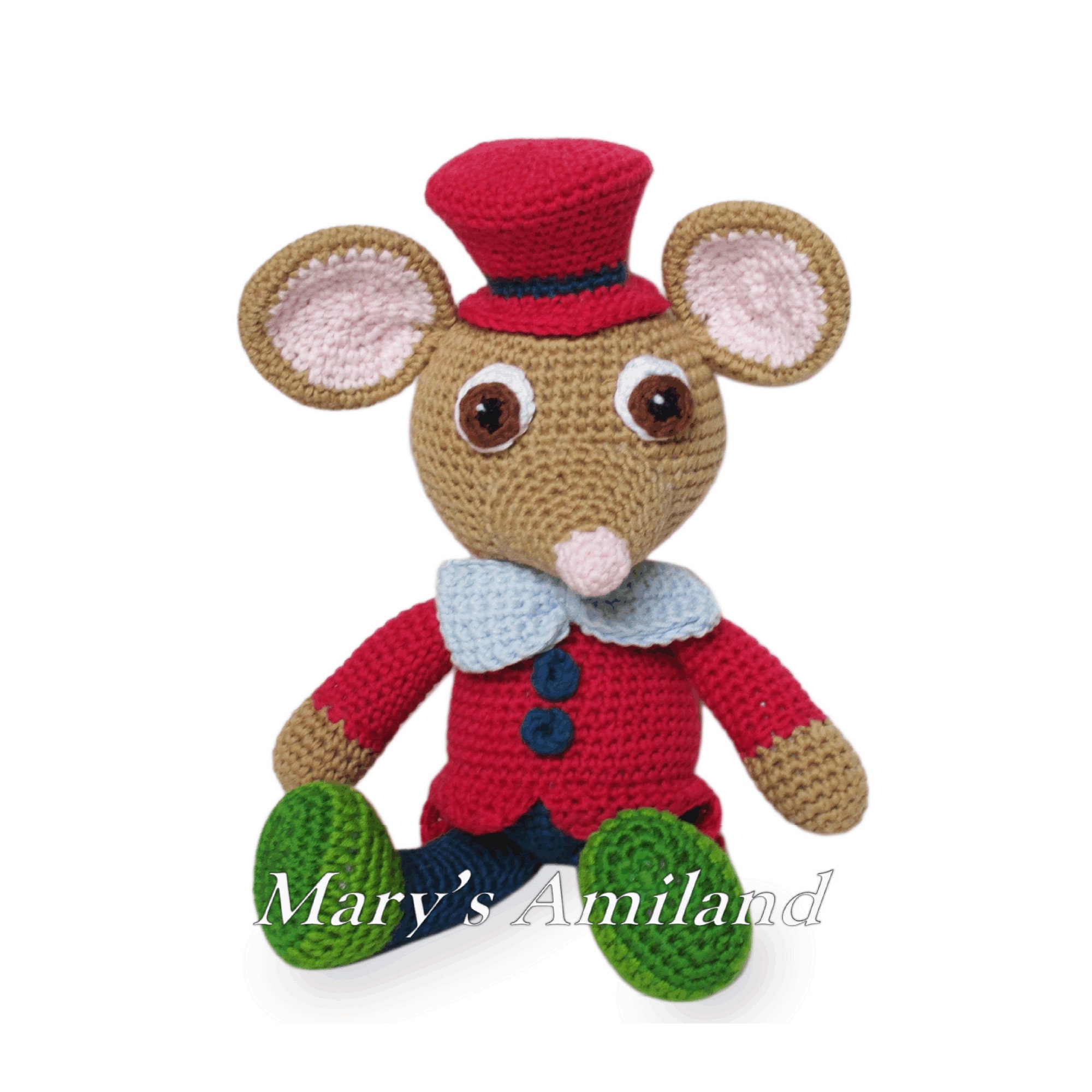 Oscar Mouse the Ami Amigurumi Crochet Pattern Digital - Etsy