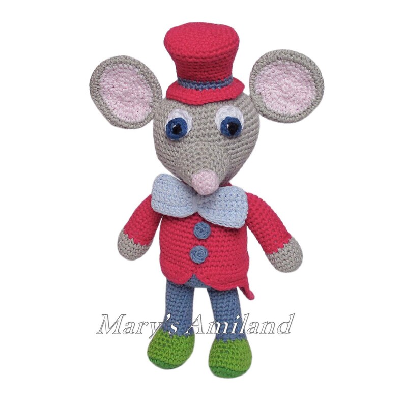 Oscar Mouse the Ami Amigurumi Crochet Pattern Digital - Etsy