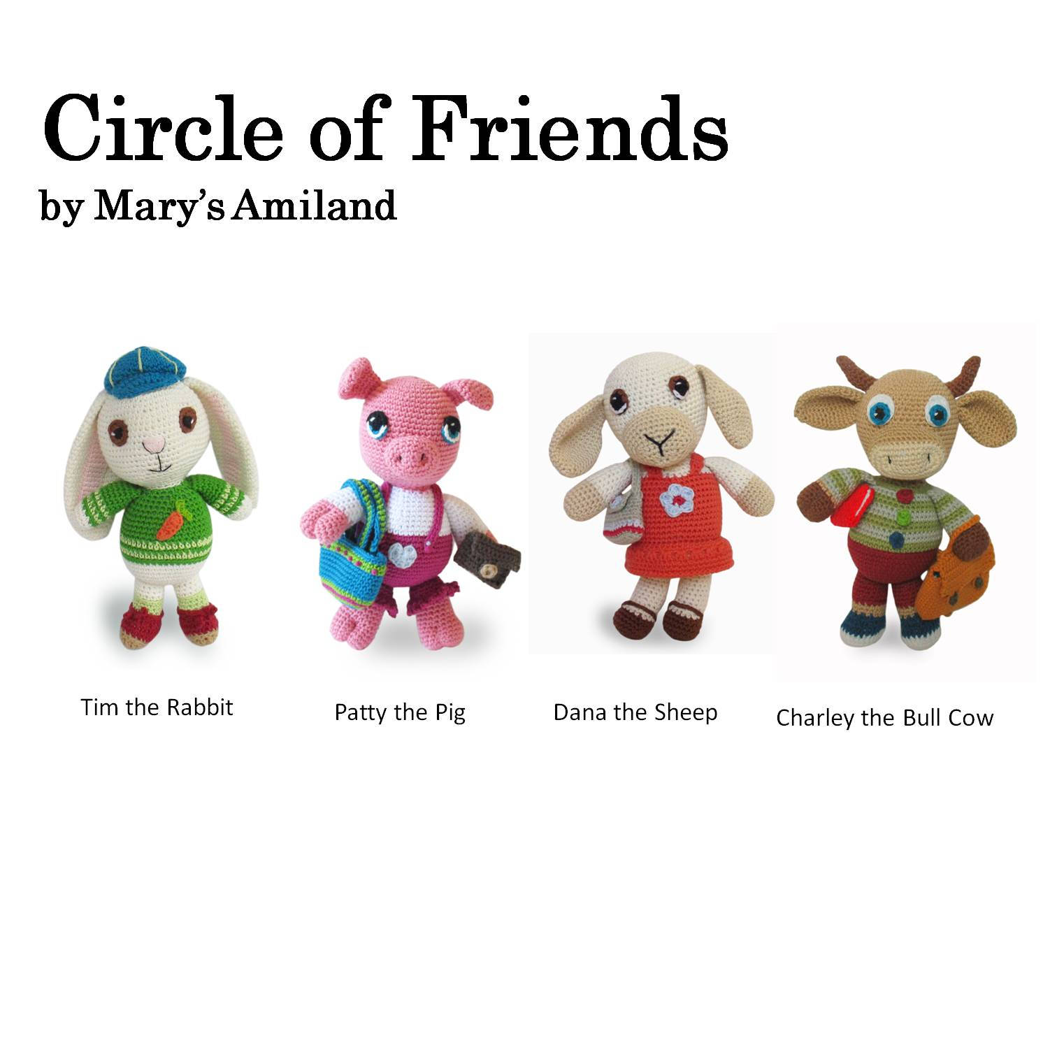 Charley Bull Cow the Ami - Amigurumi Crochet Pattern - Digital Download ...