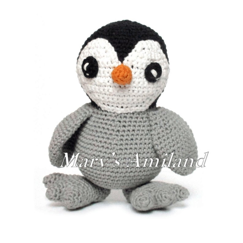 Caesar Baby Penguin the Ami - Amigurumi Crochet Pattern - Digital ...